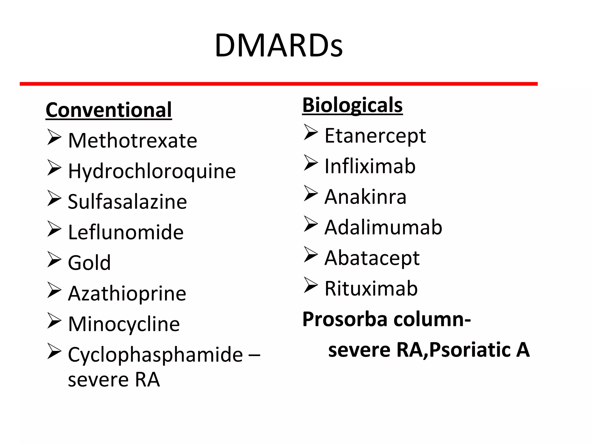 Rheumatoid arthritis and gout | PPT