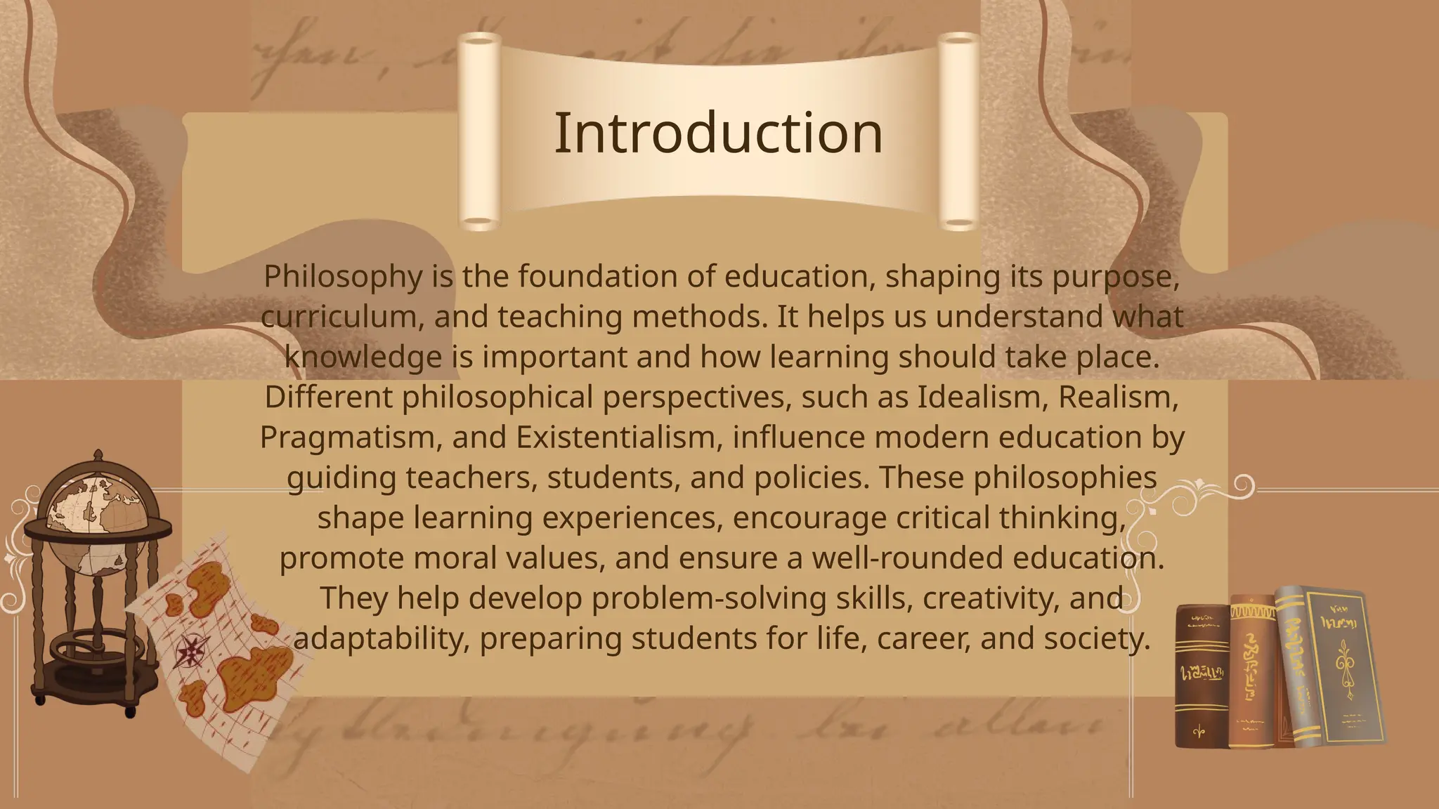 Philosophy of education, Idealism, Realism | PPTX