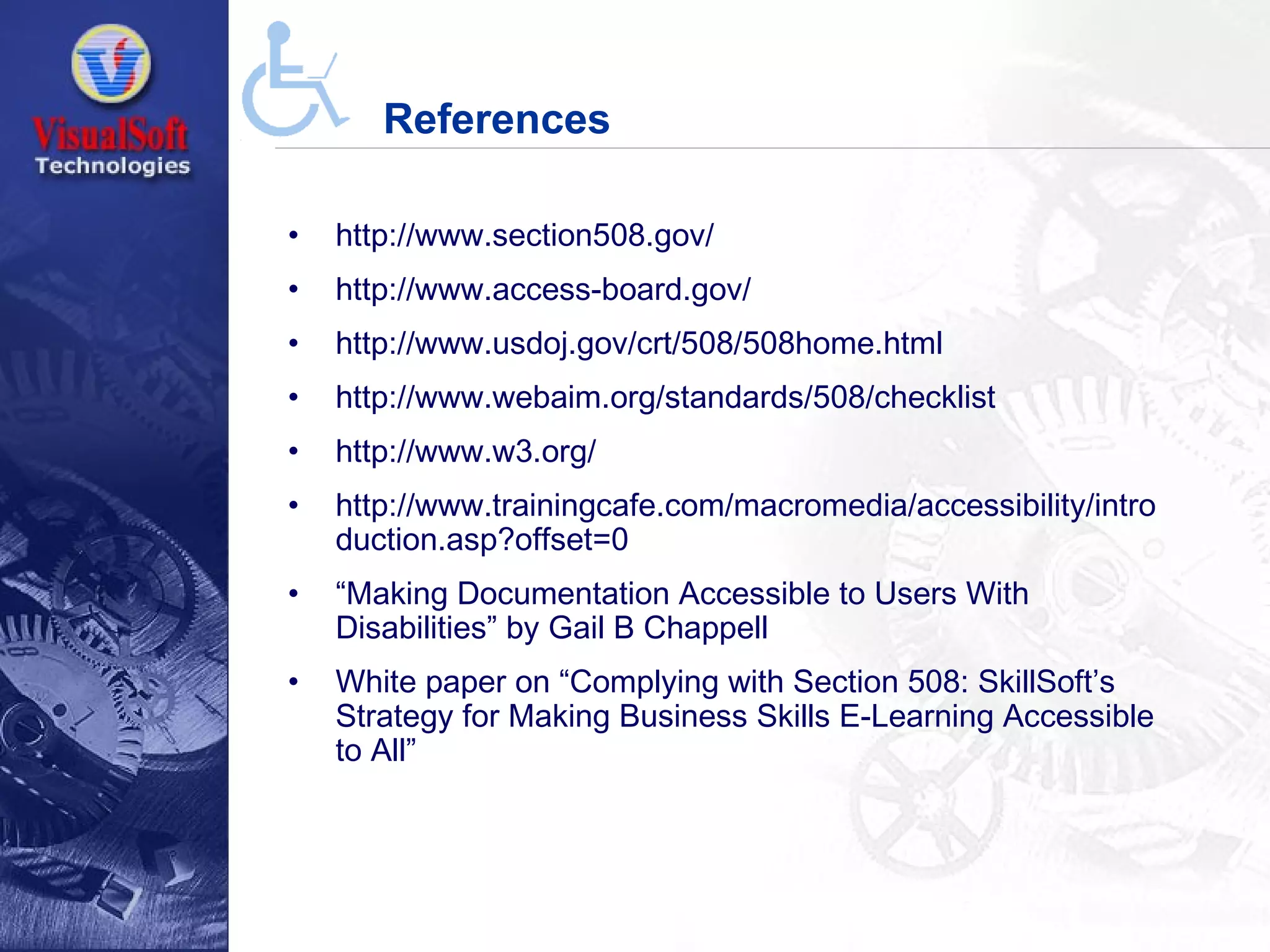 Impact of-accessibility-on-technical-writing | PPT