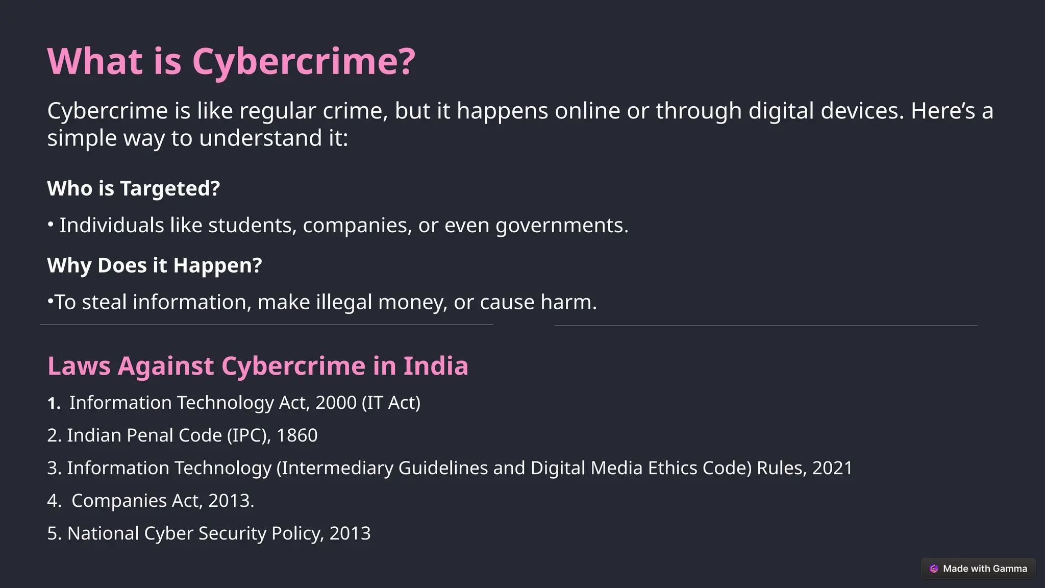 Impact-of-Cybercrime ppt presentation /cybercrime and digital hygine | PPTX