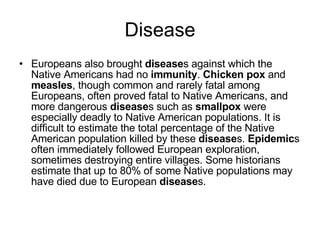 Impact Of European Exploration And Colonization On Native | PPT