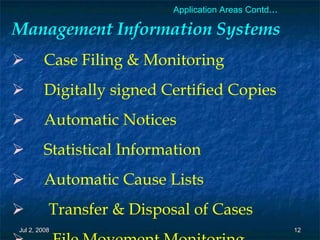 Impact Of ICT on Justice Delivery System | PPT