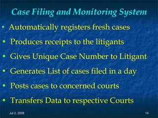 Impact Of ICT on Justice Delivery System | PPT