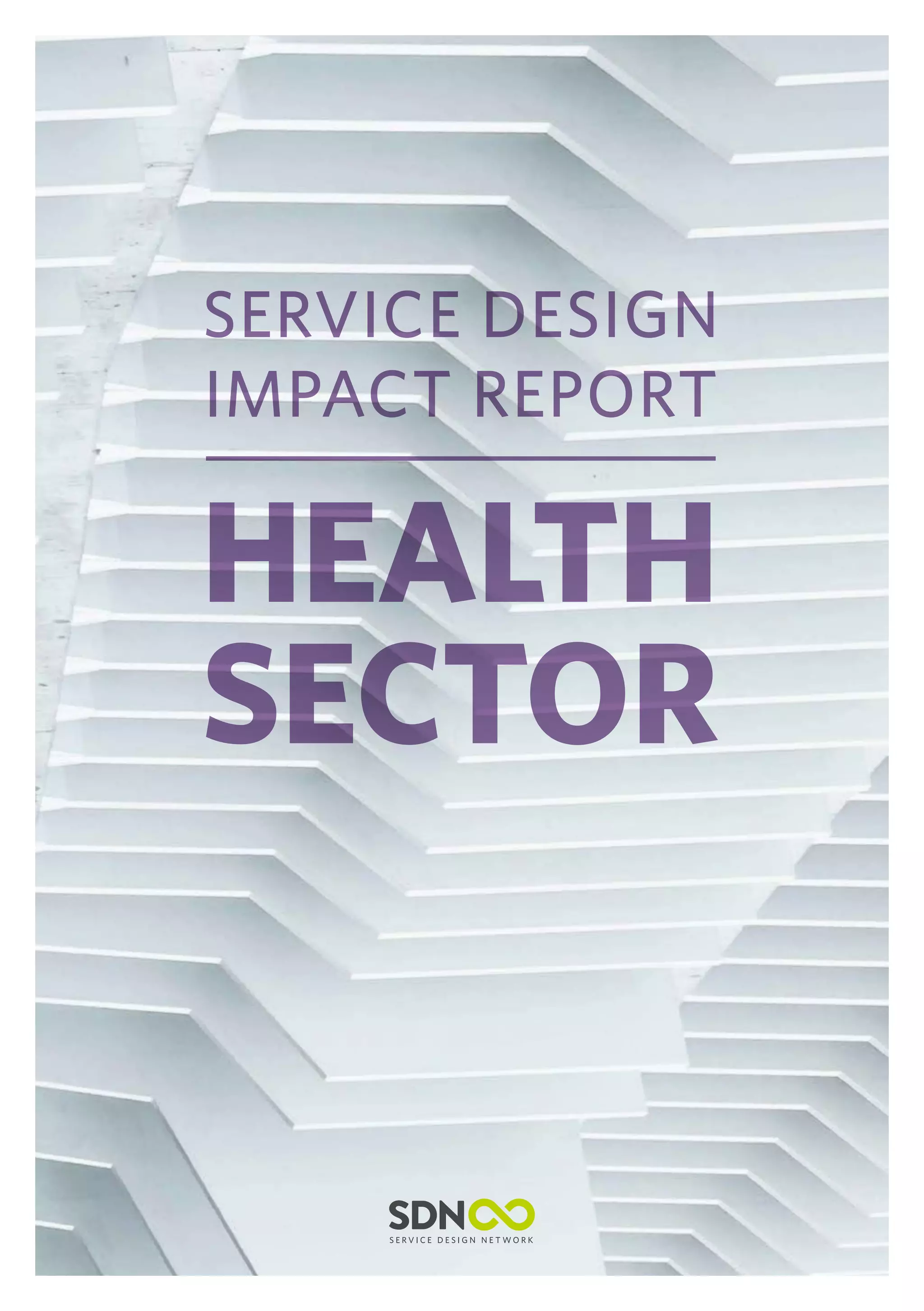 Service Design Impact Report - Health Sector | PDF
