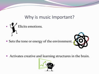 Impact And Role Music Plays On Learning | PPTX