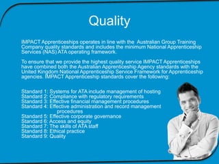 Impact Apprenticeships Powerpoint | PDF