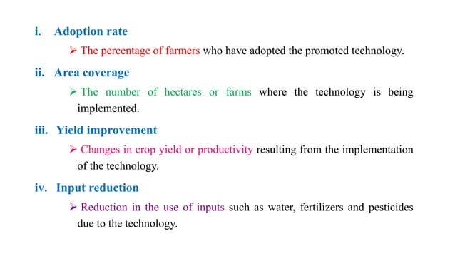 Impact Assessment Indicator.pptx