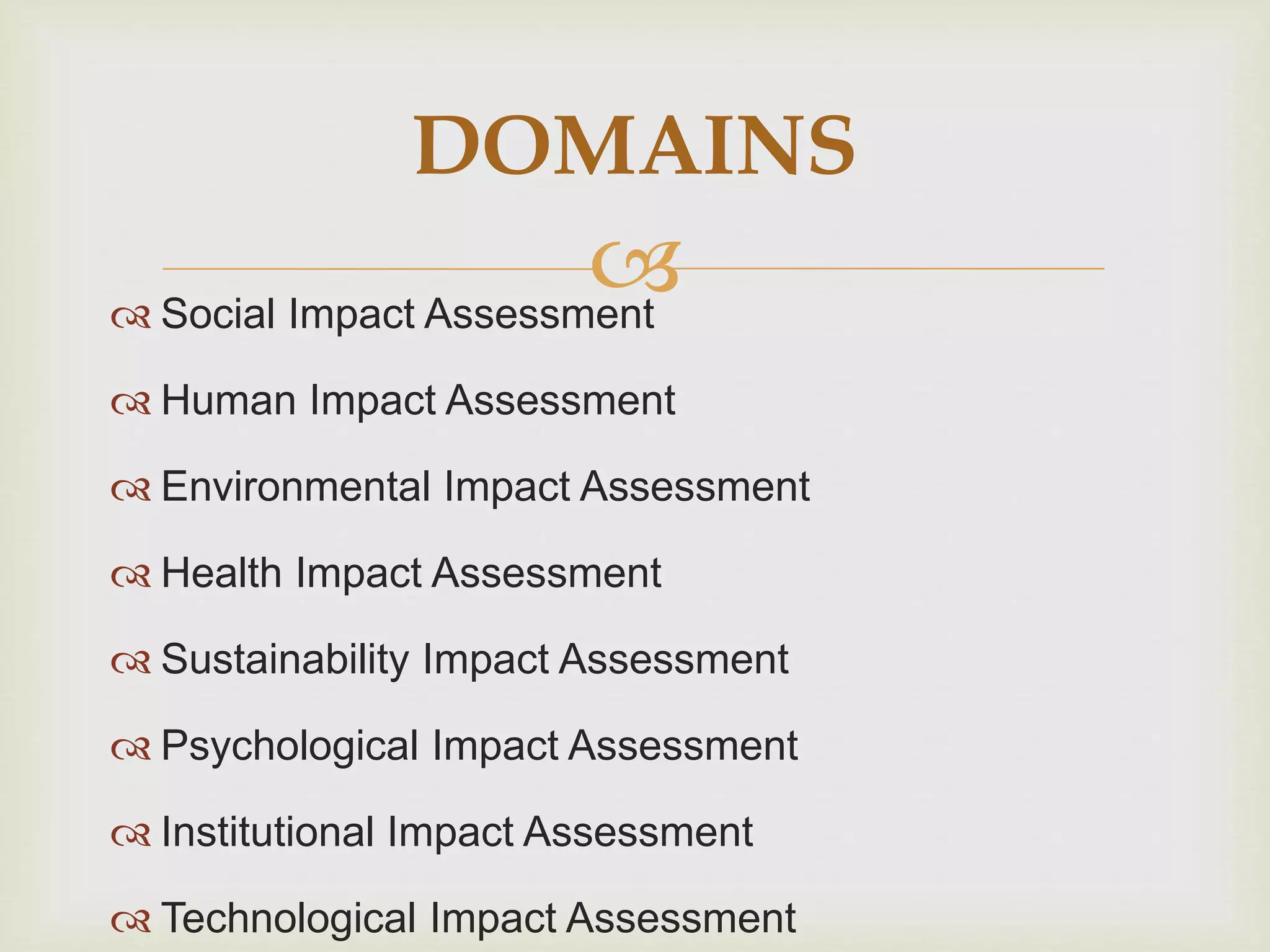 Impact assessment , monitoring and evaluation | PPTX