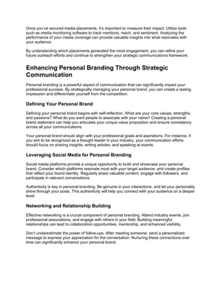 Impact Authority’s Strategic Communications Framework for Success.docx ...
