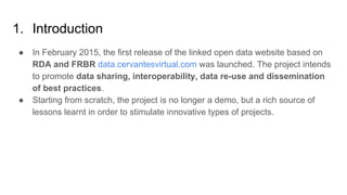 Applying Linked Open Data to a digital library: best practices and lessons learnt | PPT