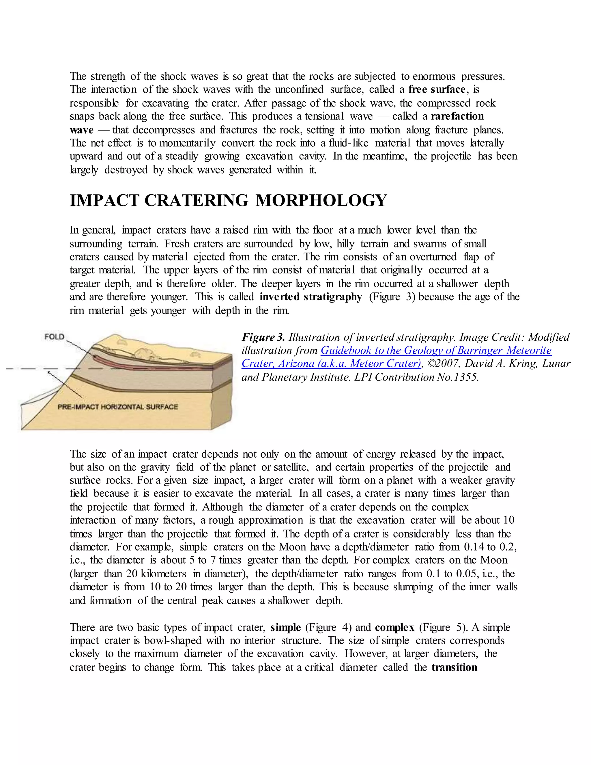 Impact cratering lab | DOCX