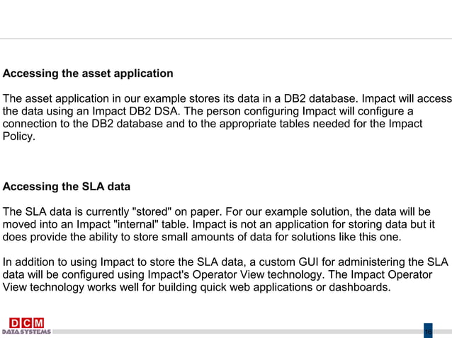 Netcool Impact docs | PPT | Email | Internet
