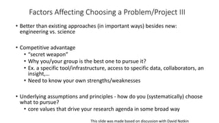 ISEC'18 Tutorial: Research Methodology on Pursuing Impact-Driven Research | PDF | Computing ...