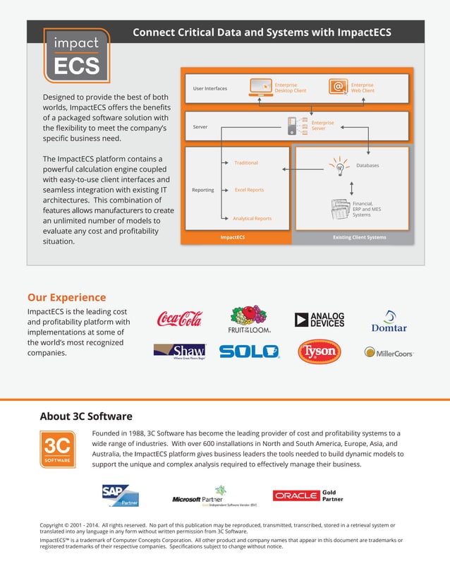 ImpactECS for Project Based Manufacturers | PDF