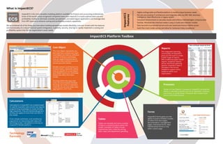 ImpactECS Product Overview | PDF | Computing | Technology & Computing