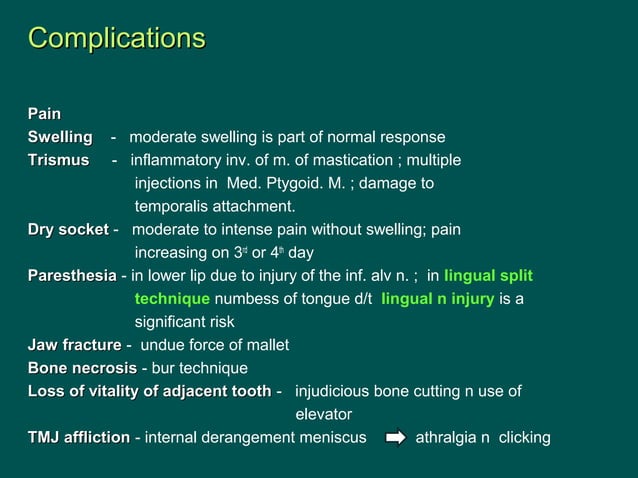 Lower 3rd molar impaction,its assessment and the buccal approach vz the ...