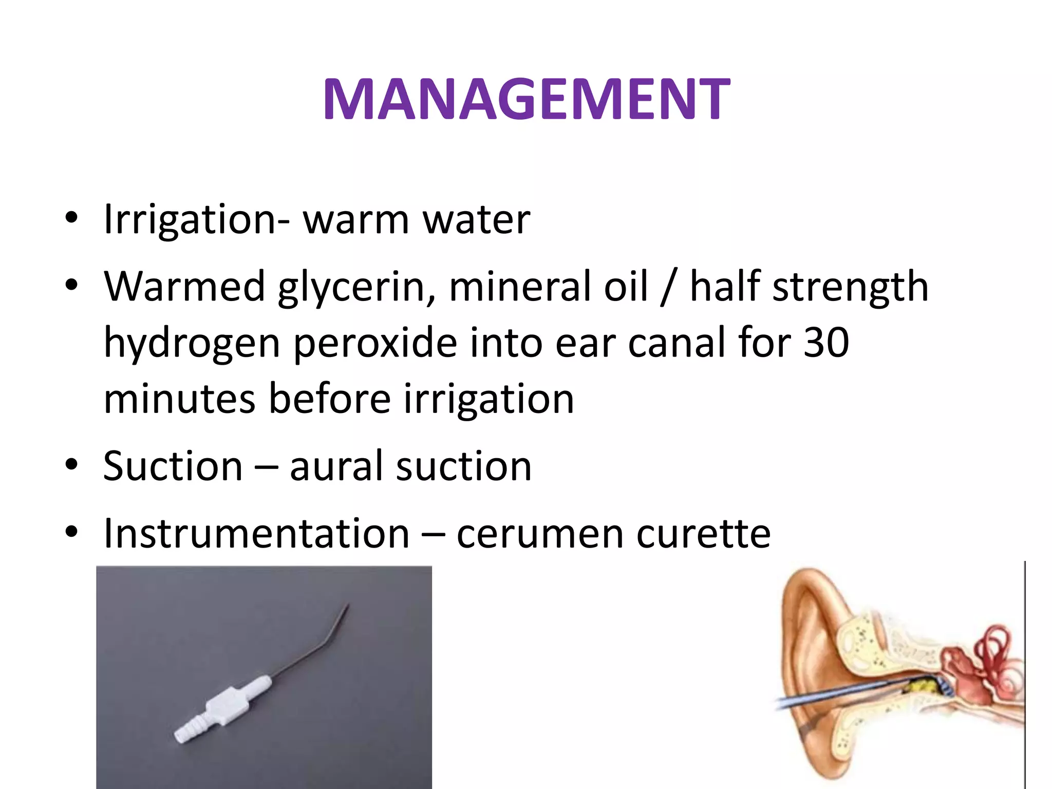 Impacted cerumen | PPTX
