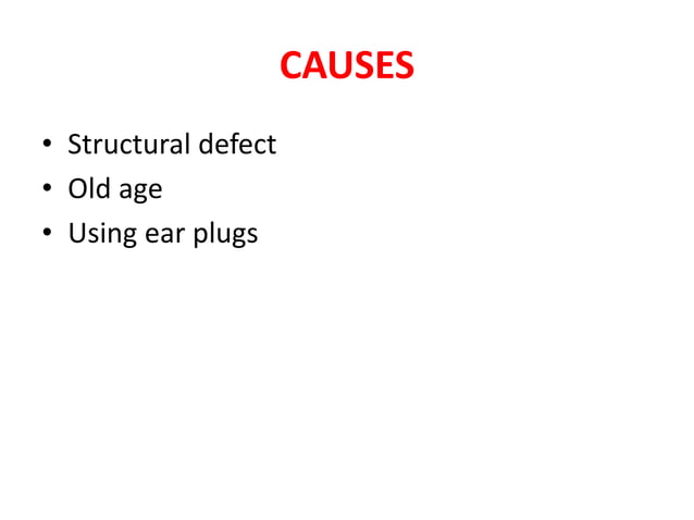 Impacted cerumen | PPTX