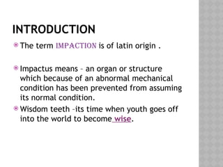 impacted mandibular third molar (1).pptx