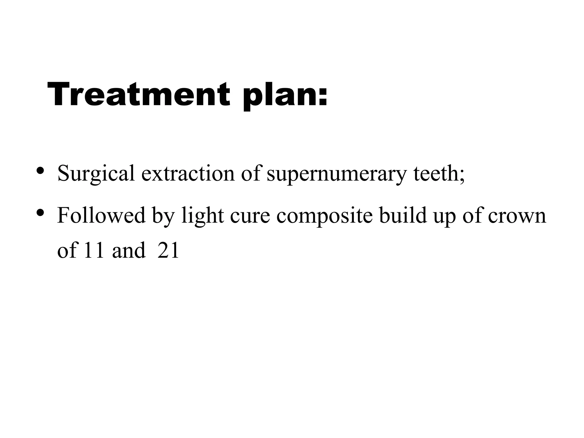Impacted supernumerary | PPTX