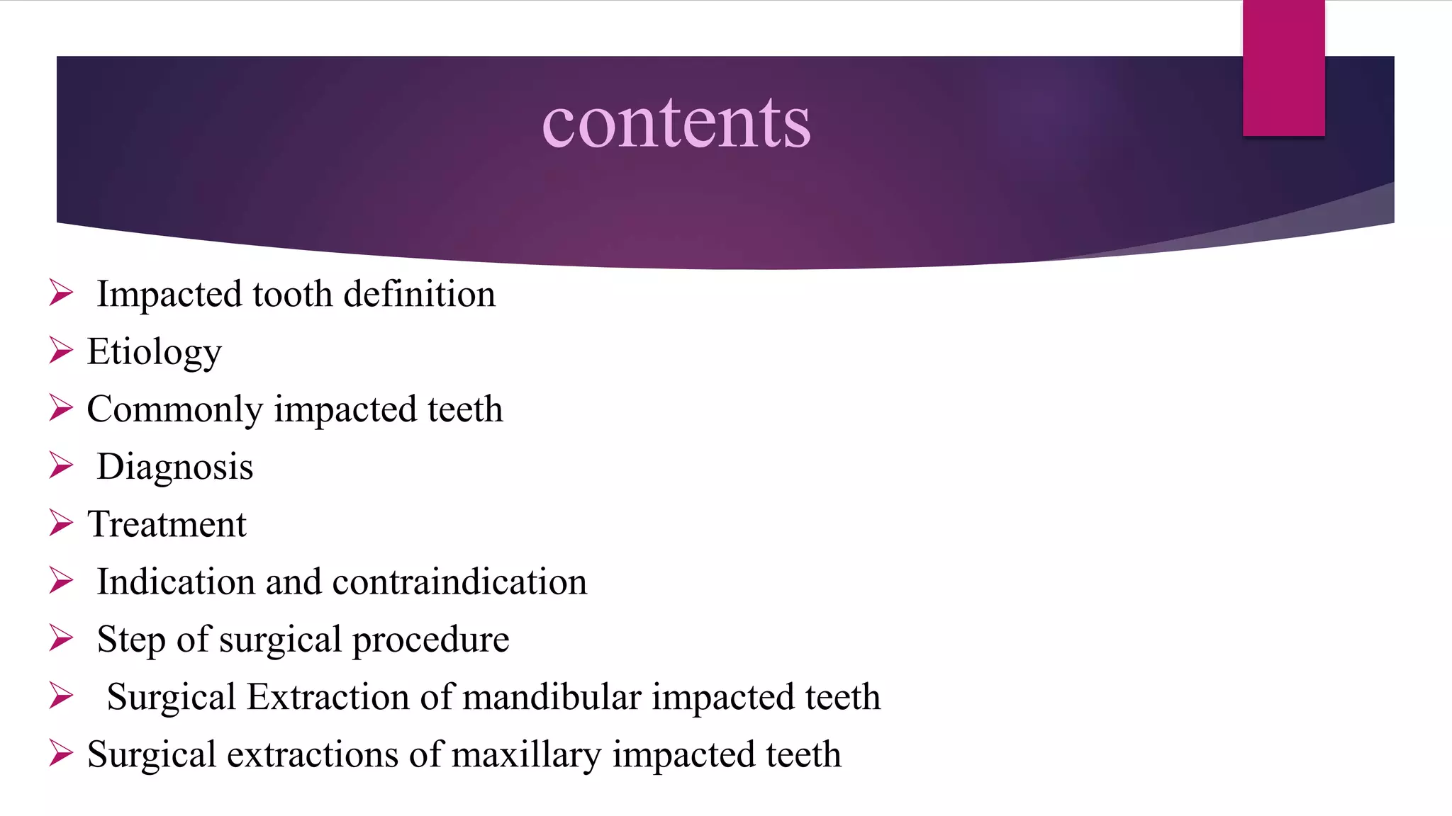 Impacted teeth / Dr.sarah alkhateeb | PPTX