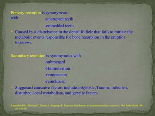 Impacted teeth in oral and maxillofacial surgery.pptx