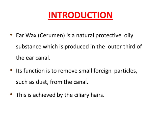 Impacted wax | PDF
