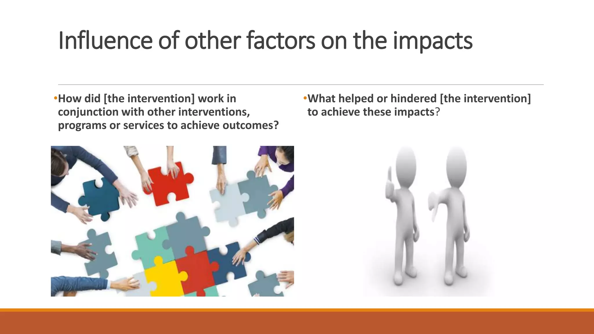 Impact evaluation an overview | PPTX