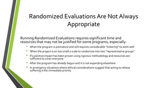 Impact Evaluation Overview | PPTX