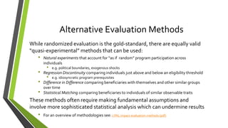 Impact Evaluation Overview | PPTX