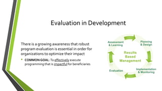 Impact Evaluation Overview | PPTX