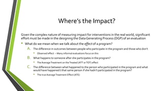 Impact Evaluation Overview | PPTX