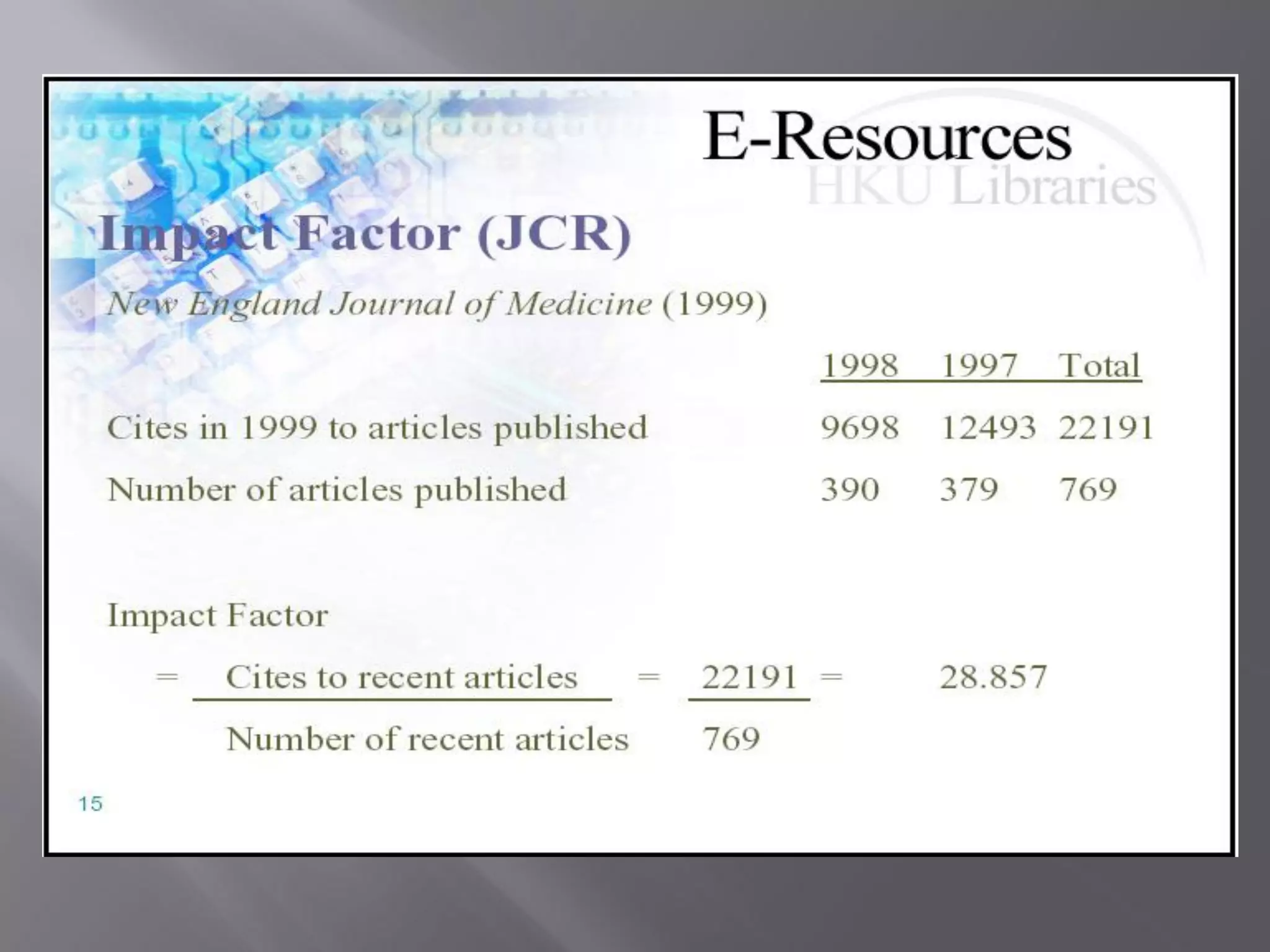 Impact Factor | PDF