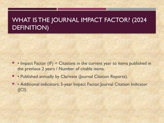 ImpactFactors_Updated_2024_withCharts_Infographics.pptx