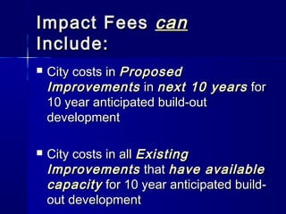 Impact Fees | PPT