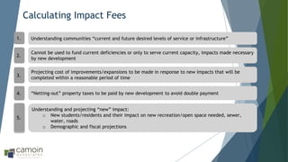 Overview of Municipal Impact fees | PPTX | Civil Engineering Industry ...