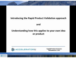 Impact innovation the journey of accelerator u from concept to market ...