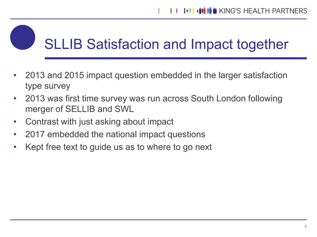 Demonstrating Impact in South London | PPTX
