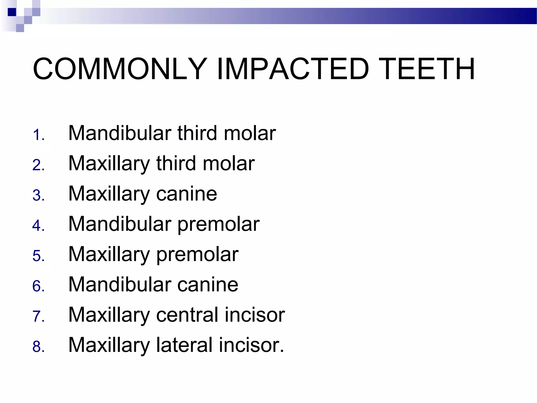 Impaction | PPT
