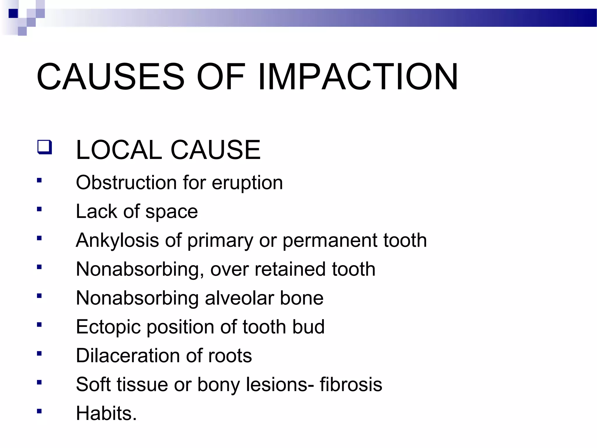 Impaction | PPT