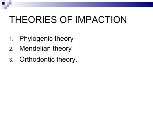 Impaction | PPT