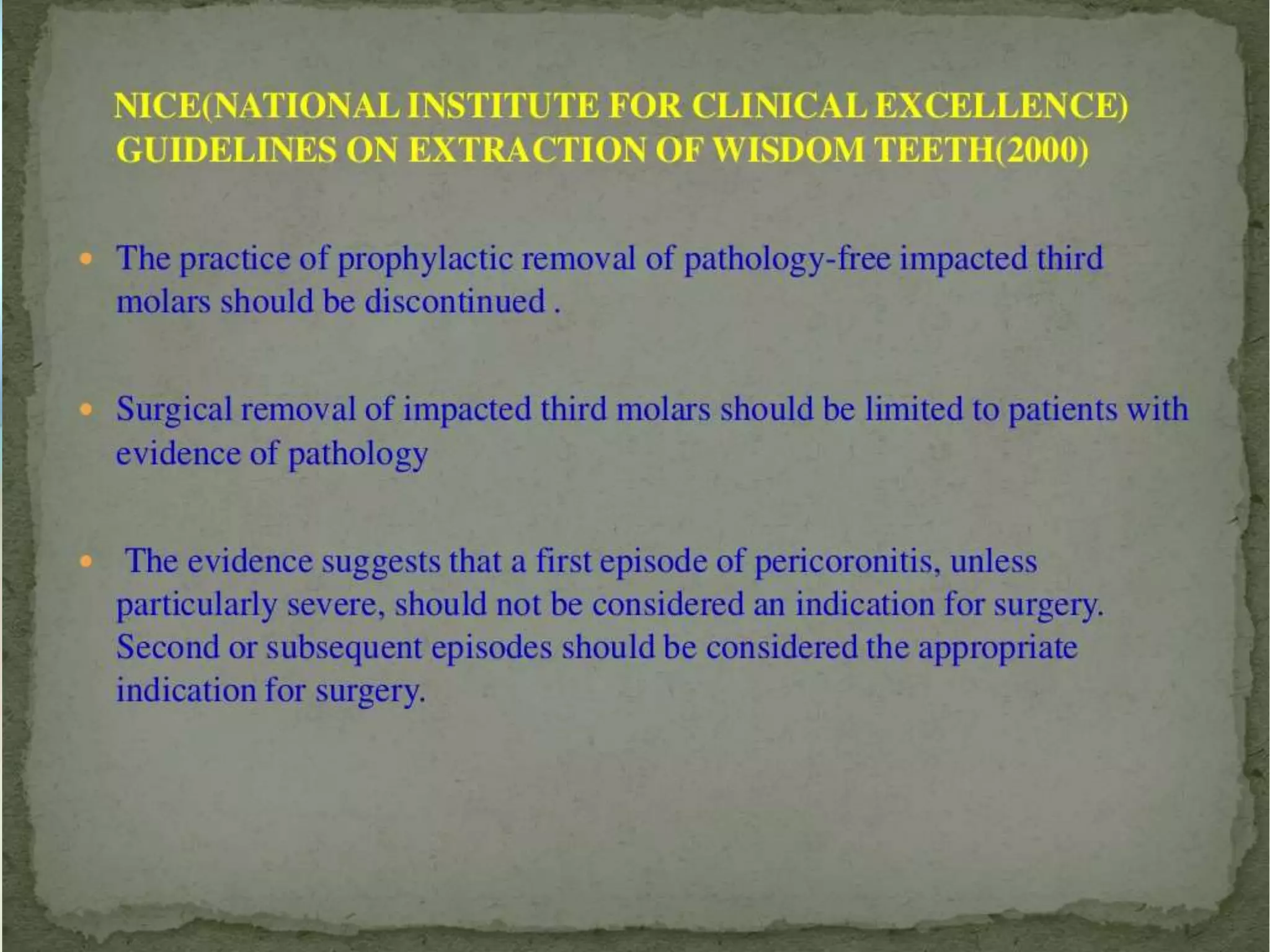 IMPACTION IN ORAL SURGERY | PPTX