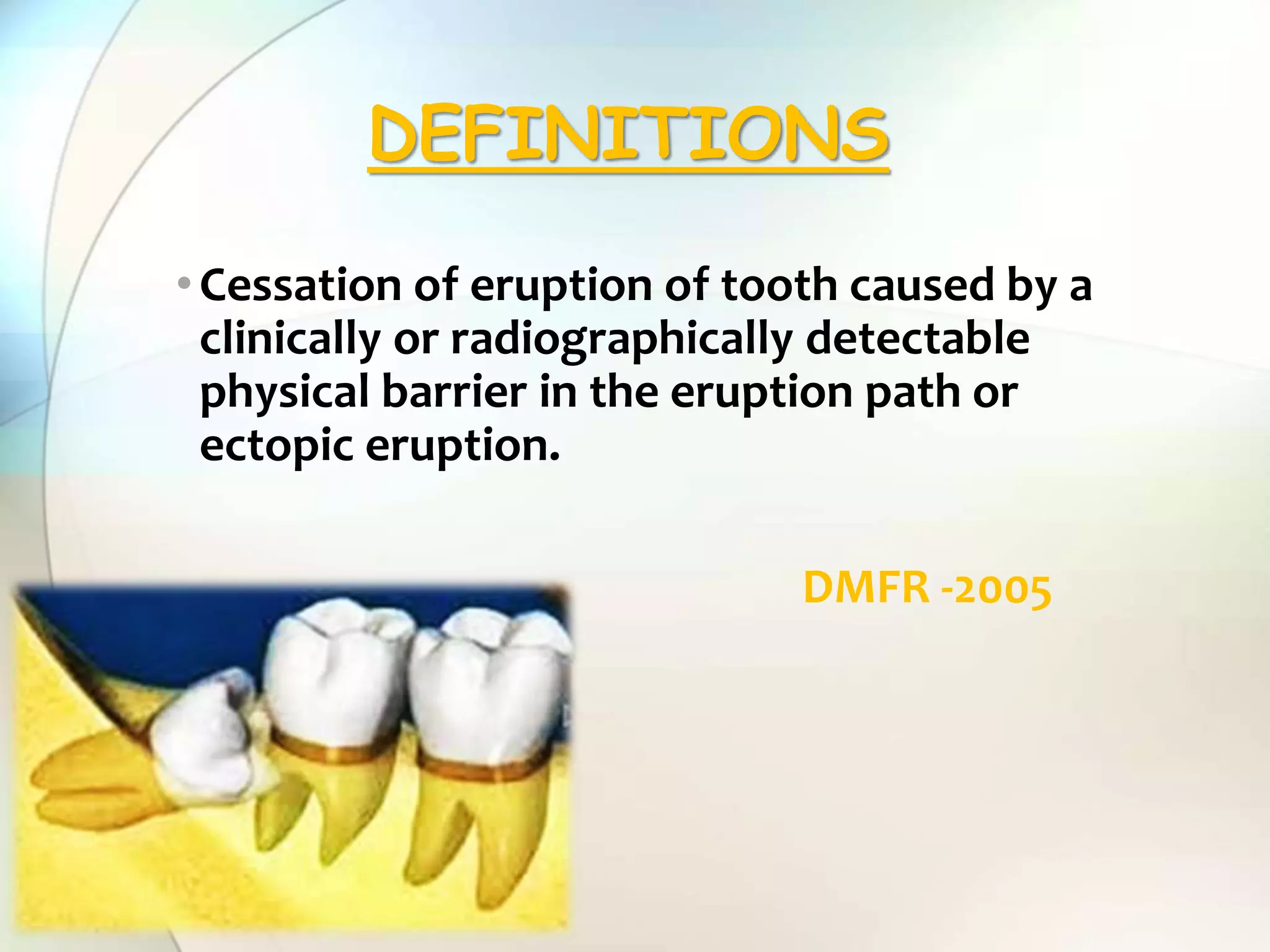 IMPACTION IN ORAL SURGERY | PPTX