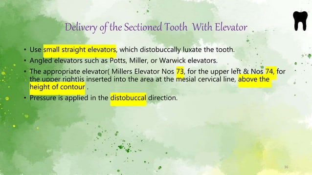 Impaction maxillary teeth part 1 | PPT