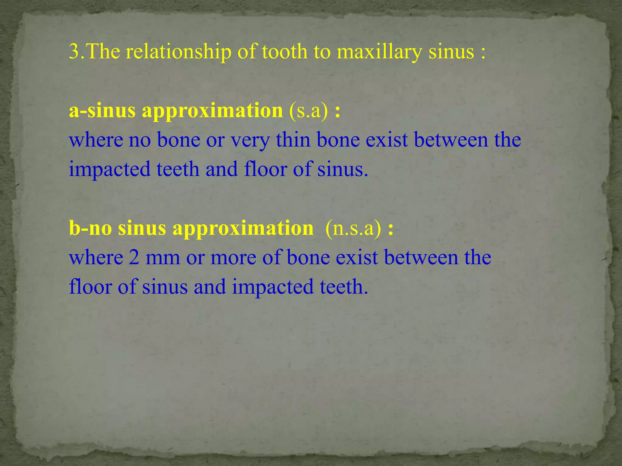management of impacted teeth | PPTX