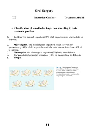 Impaction l1 | PDF