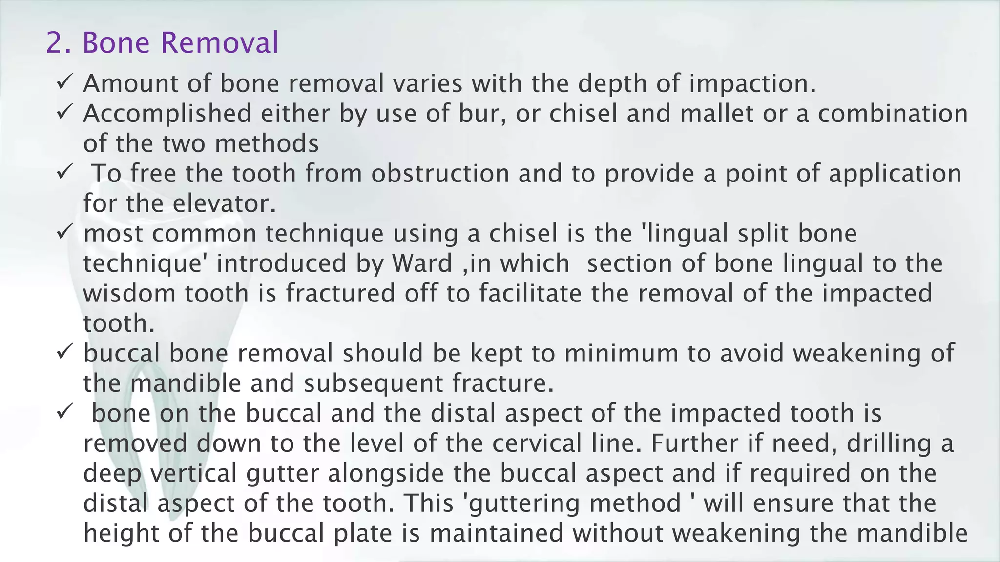 Impaction of mandibular 3rd molar | PPTX