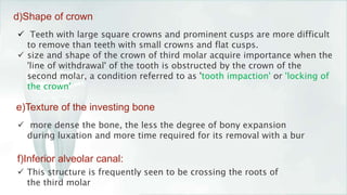 Impaction of mandibular 3rd molar | PPTX