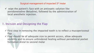 Impaction of mandibular 3rd molar | PPTX