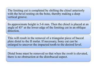 Management of Impacted third molars | PPTX